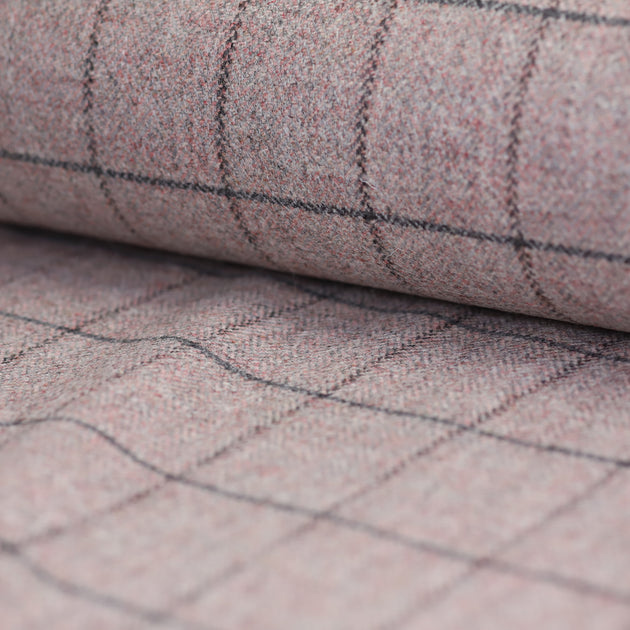 Windowpane Tweed Fabric – From The Mills