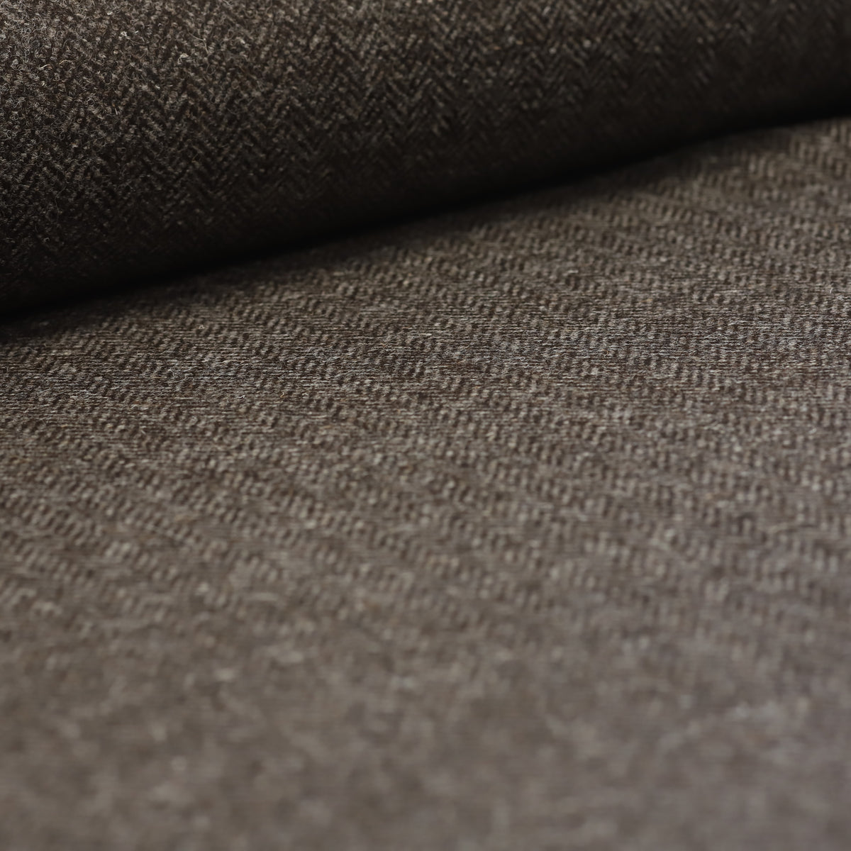 Dark Brown British Wool Tweed – From The Mills