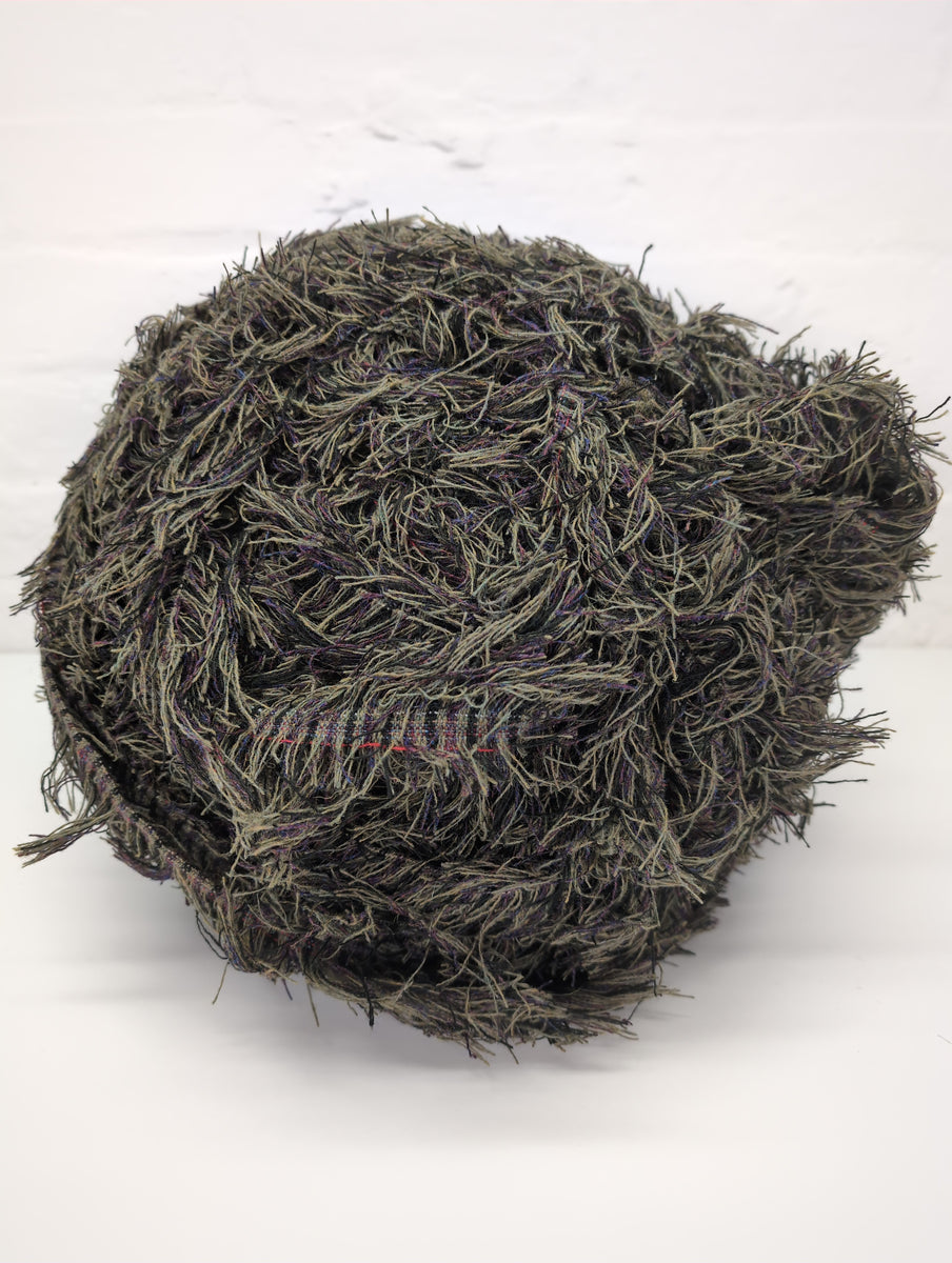 2kg Green, Black & Purple Wool Selvedge - Fine – From The Mills