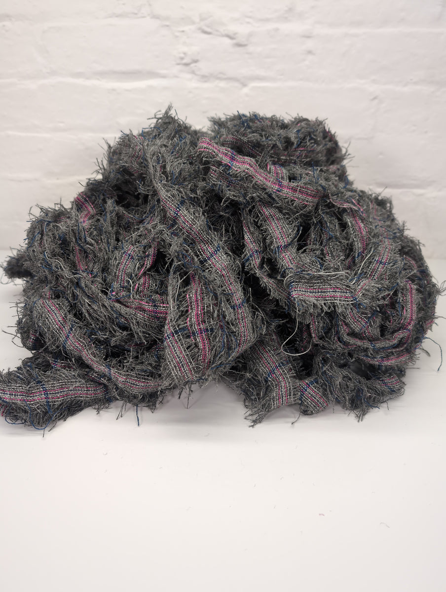 1kg Grey & Pink Wool Selvedge - Fine – From The Mills