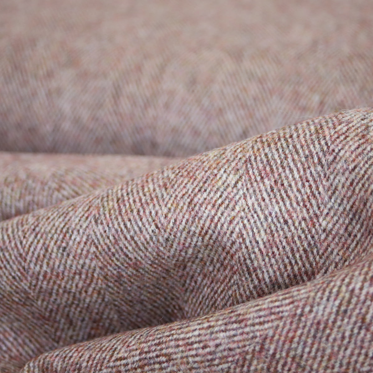 Indian Red Wide Herringbone – From The Mills